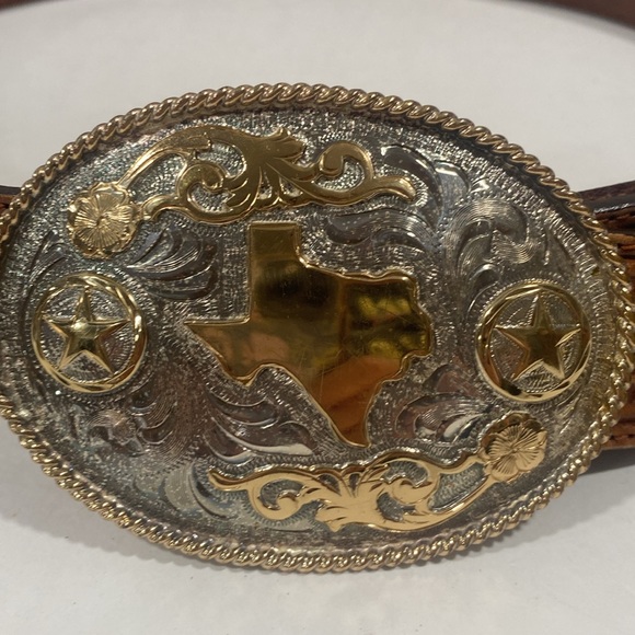 Tony Lama | Accessories | Texas Western Cowboy Cowgirl Leather Belt ...